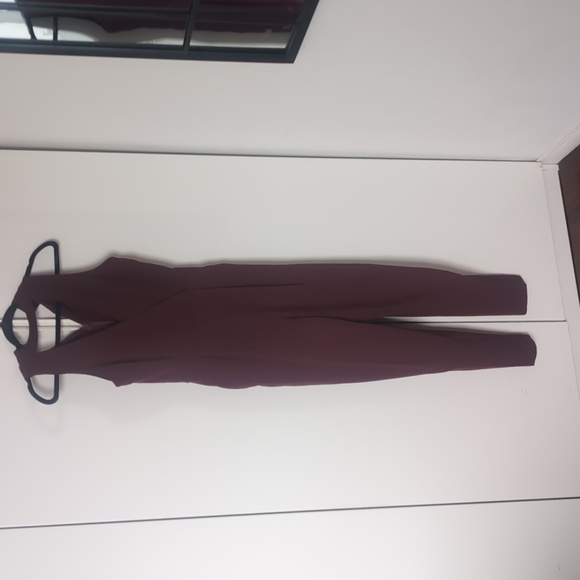 Dynamite | Pants & Jumpsuits | Xs Dynamite Elegant Burgundy Jumpsuit ...